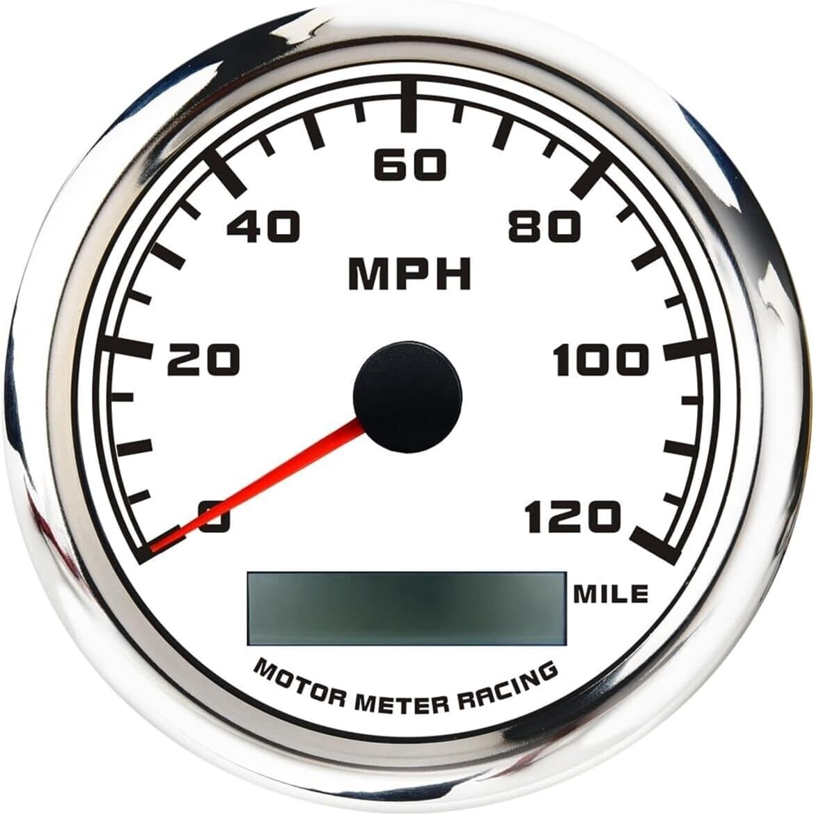 Amazon.com: MOTOR METER RACING W Pro 85mm 3-3/8" GPS Speedometer ...
