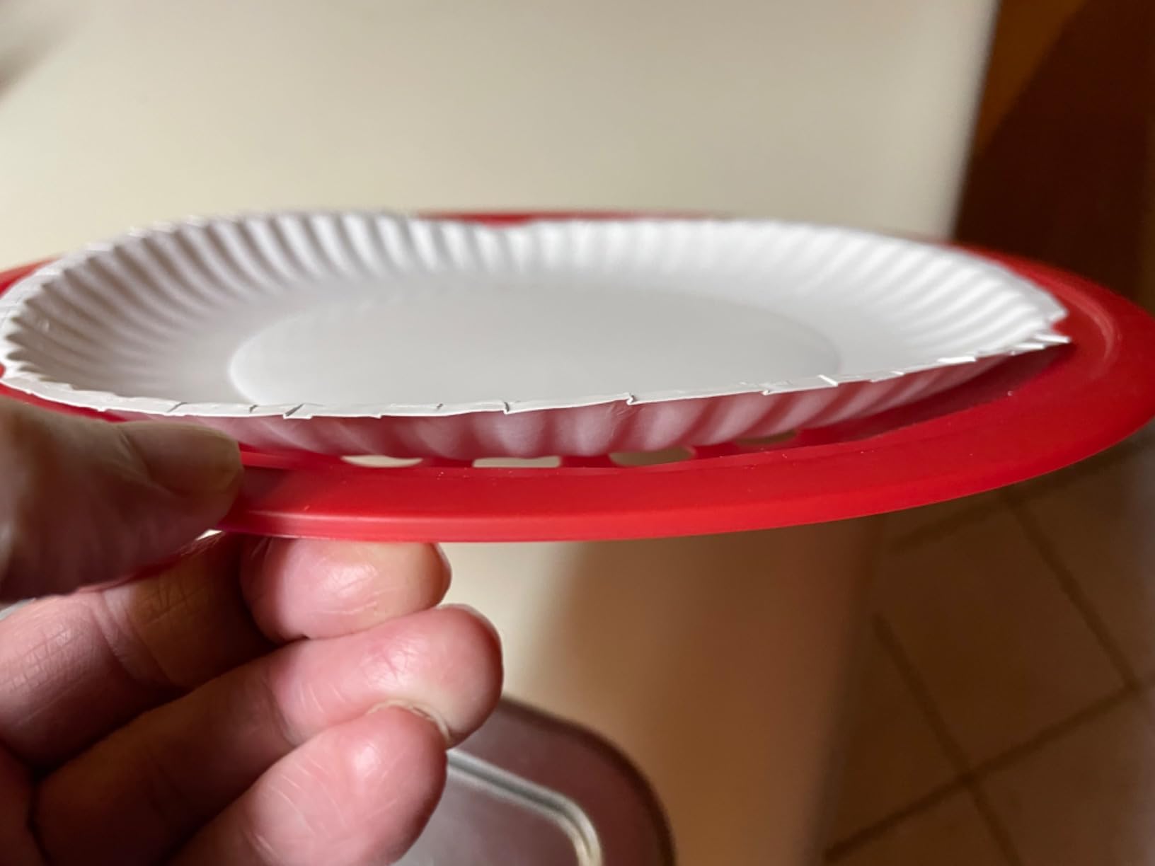 Amazon.com: Sedmoon Reusable Plastic Paper Plate Holders 24 Pack 10 ...