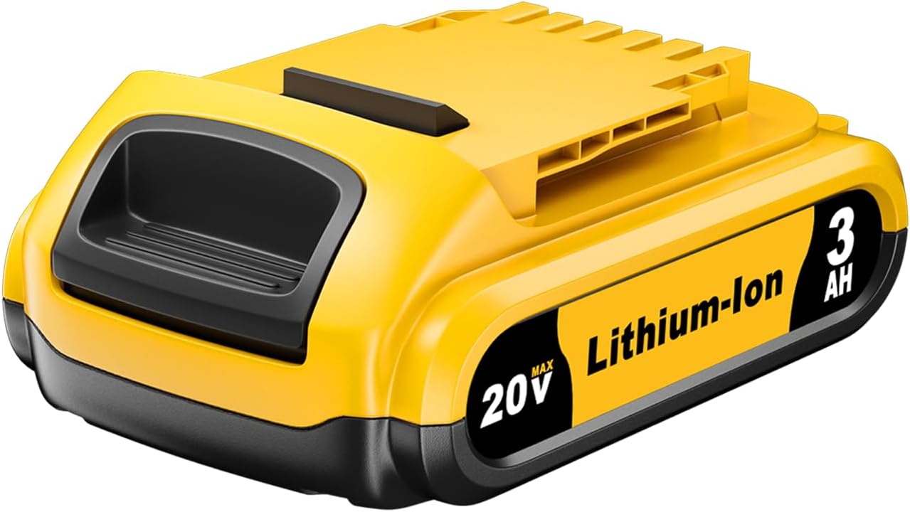 Amazon.com: DCB201 2Pack 3.0Ah Replacement for Dewalt 20V Battery ...