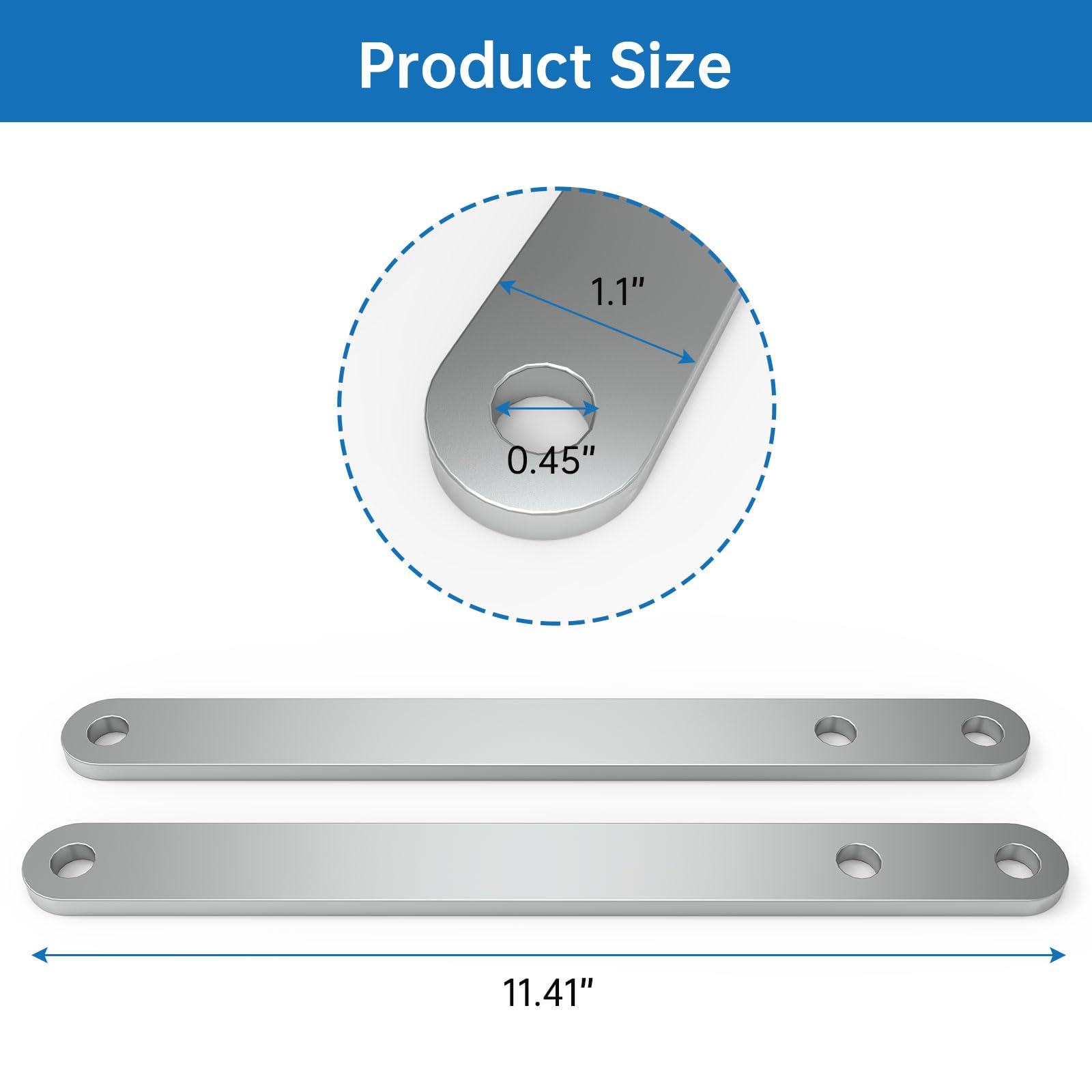 Snapklik.com : Push-to-Open Bracket Kit For Automatic Gate Opener Systems