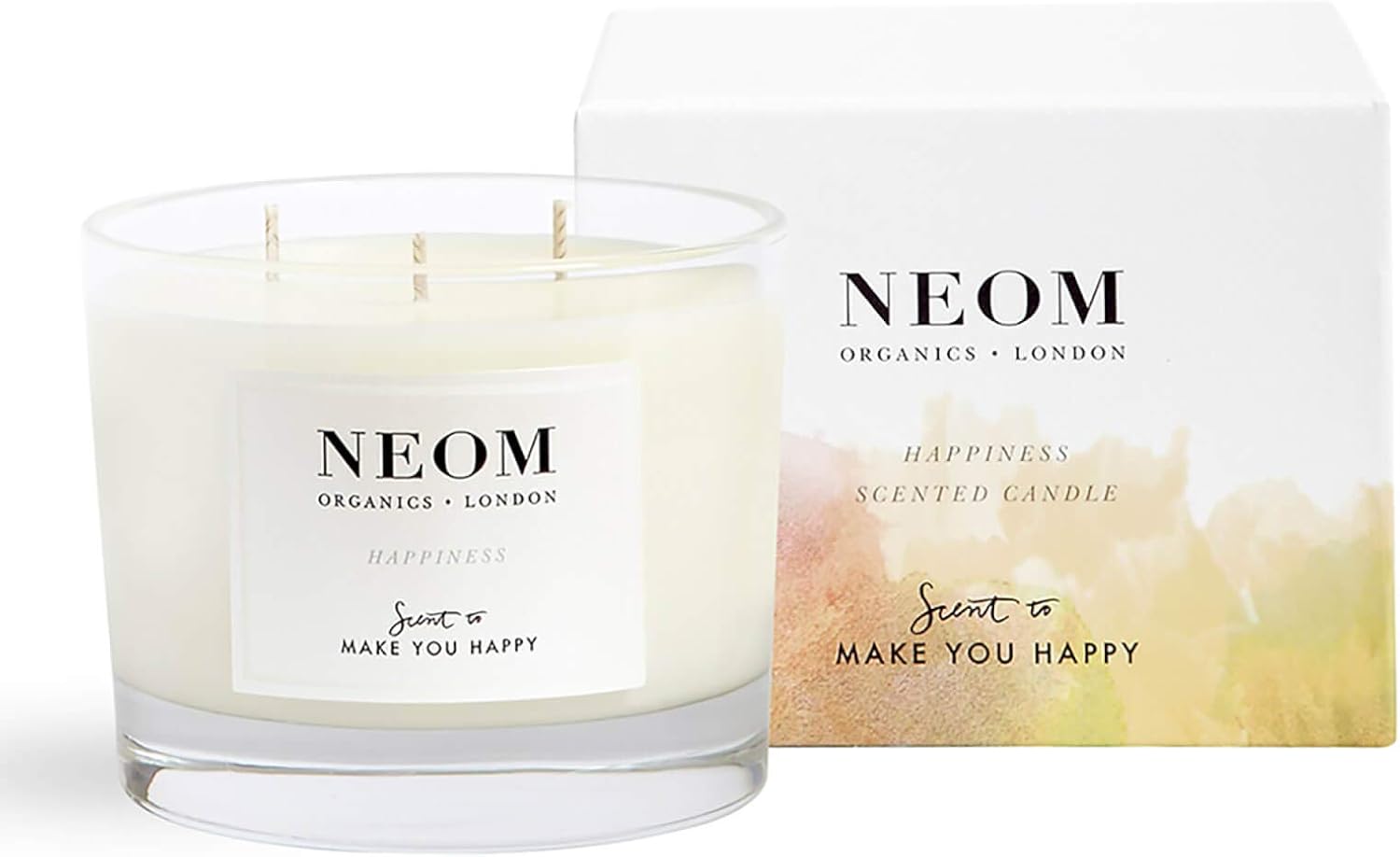 Amazon.com: NEOM Large Happiness Candle - 14.8oz : Health & Household