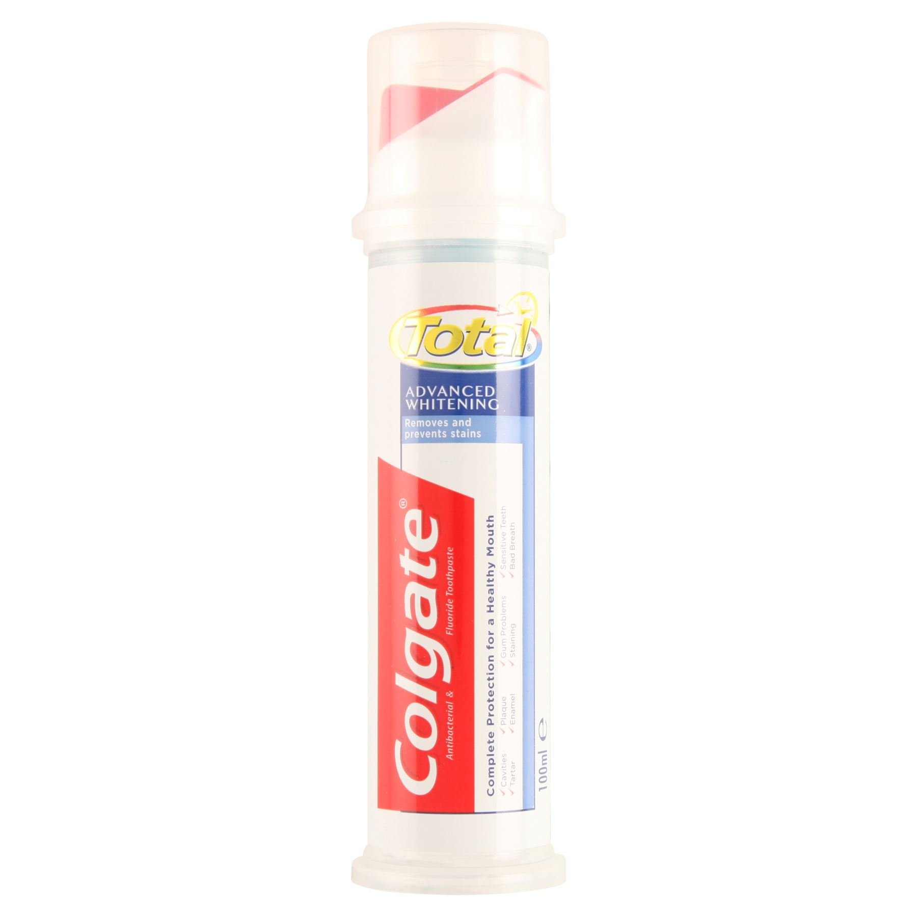 Buy 6 x Colgate Total Advanced Whitening Fluoride Toothpaste 100ml ...