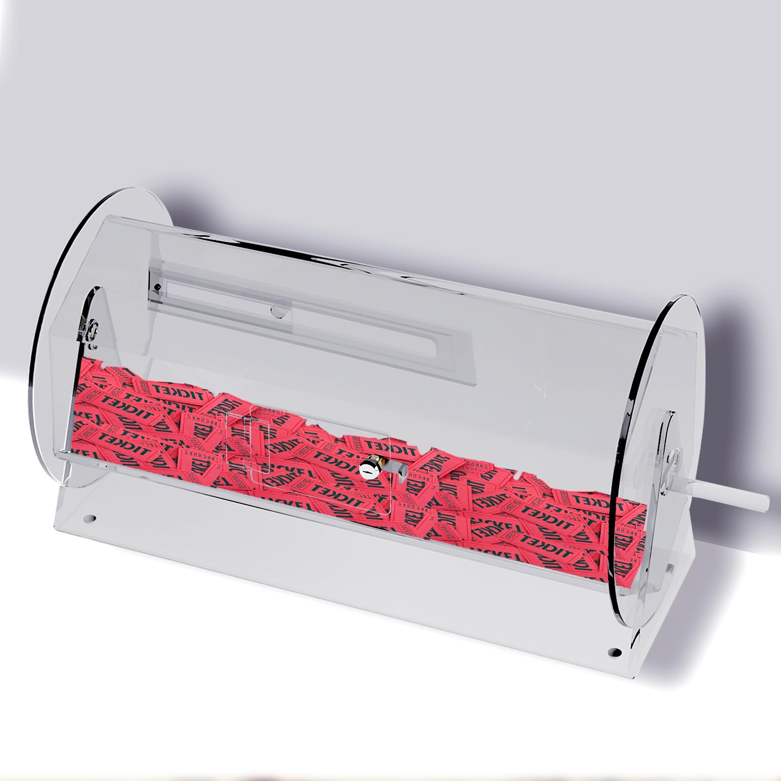 Amazon.com : Acrylic Raffle Drum, Raffle Ticket Spinner, Raffle Drum ...