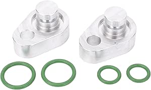 Explorer Rear AC Block Off Kit Rubber Aluminum AC Elimination Efficient ...