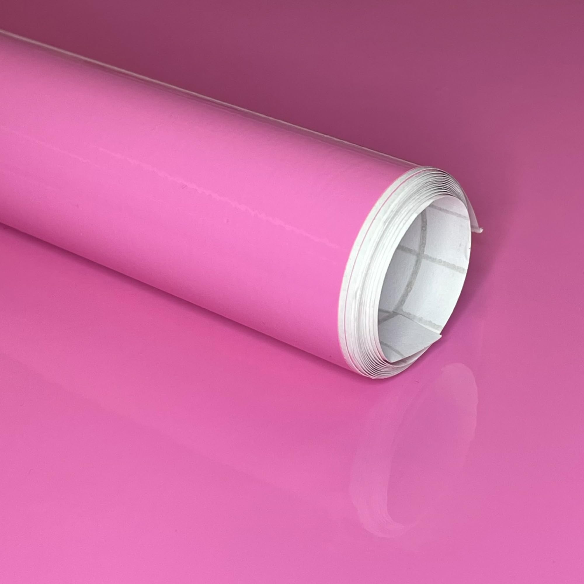 Snapklik.com : High Gloss Pink Car Vinyl Wrap Roll 1ft X 5ft Featuring ...