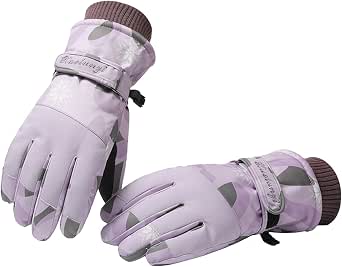 Gloves Mittens Women Cold Weather Women Winter Outdoor Sports Skiing ...