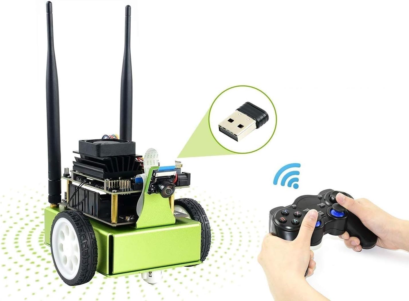 Amazon.com: JetBot AI Kit Accessories Add-ons Compatible with NVIDIA ...