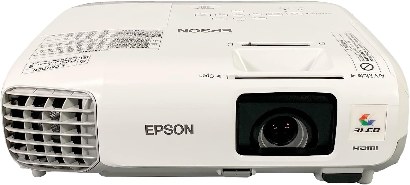 Amazon.com: Epson PowerLite 98H 3LCD Proyector 3000 lúmenes, paquete de ...