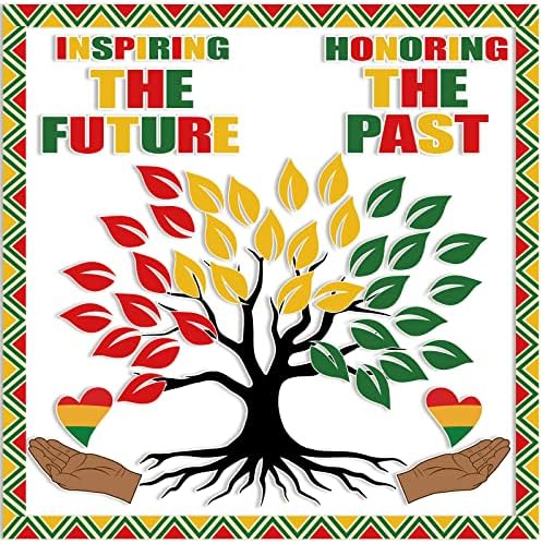 Amazon.com : Geyee 67 Pcs Black History Month Bulletin Board ...