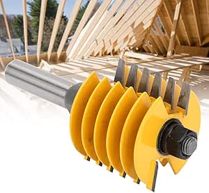 Amazon.com: Nofaner Finger Joint Router Bit, 1/2 Inch Shank Finger ...