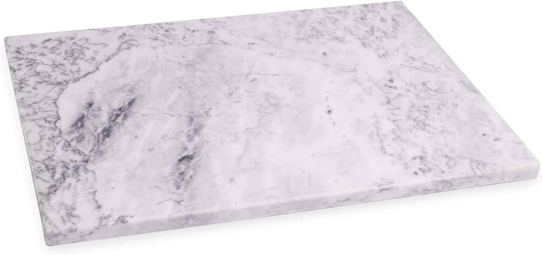 Elegant Chopping Board Made of White Marble & Polished Finish : Amazon ...