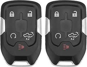 Amazon.com: X AUTOHAUX 2pcs 433MHz Car Keyless Entry Remote Control ...