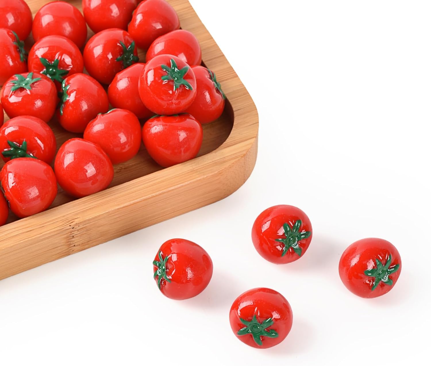 Amazon.com: Hanycon 20PCS Artificial Tomatoes Resin Simulation Tomatoes ...