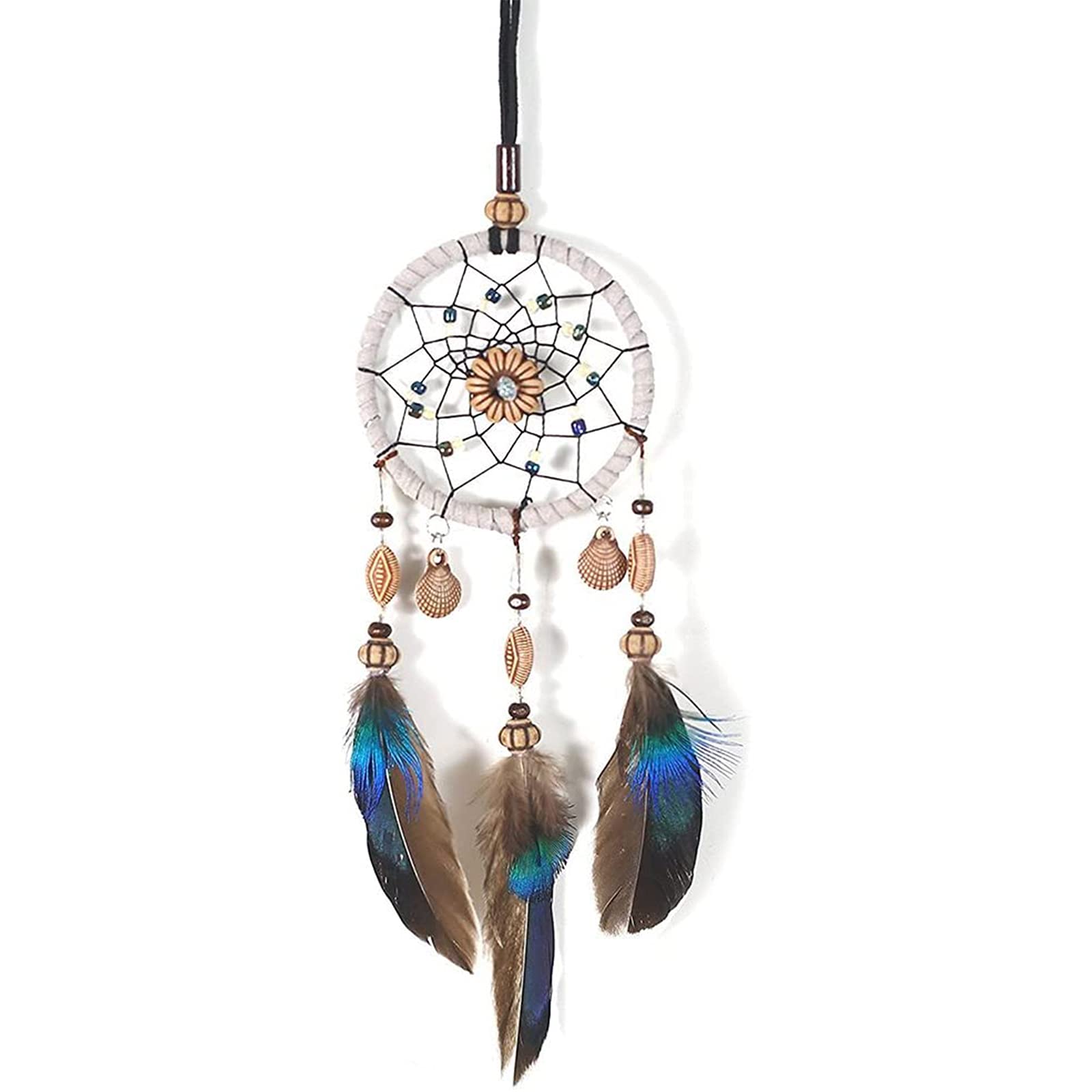 Amazon.com: Dream Catchers for Cars Rear View Mirror, Small Feather ...