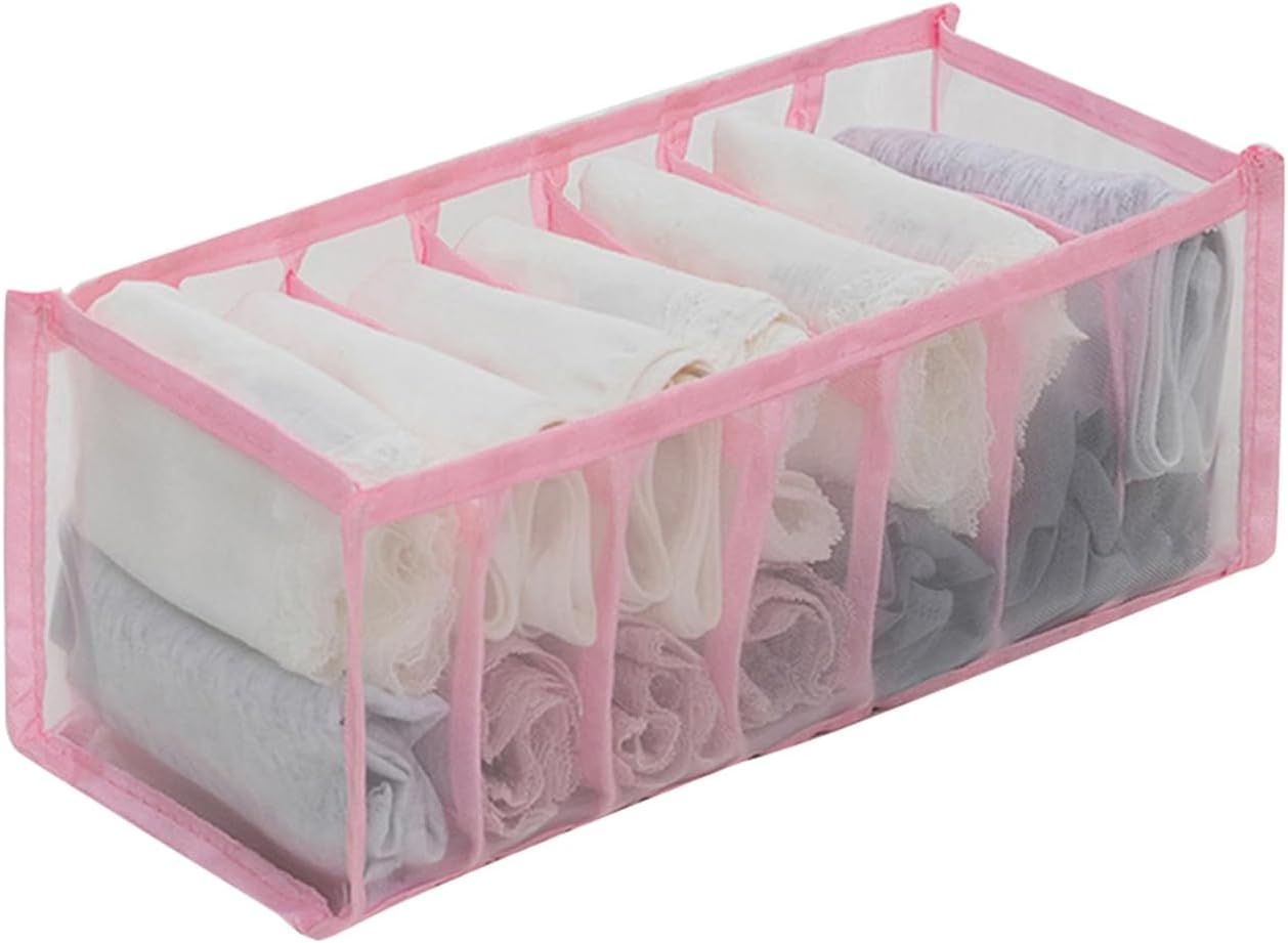 Amazon.com: Wilitto Bra Drawer Organizers, Collapsible Underwear Drawer ...
