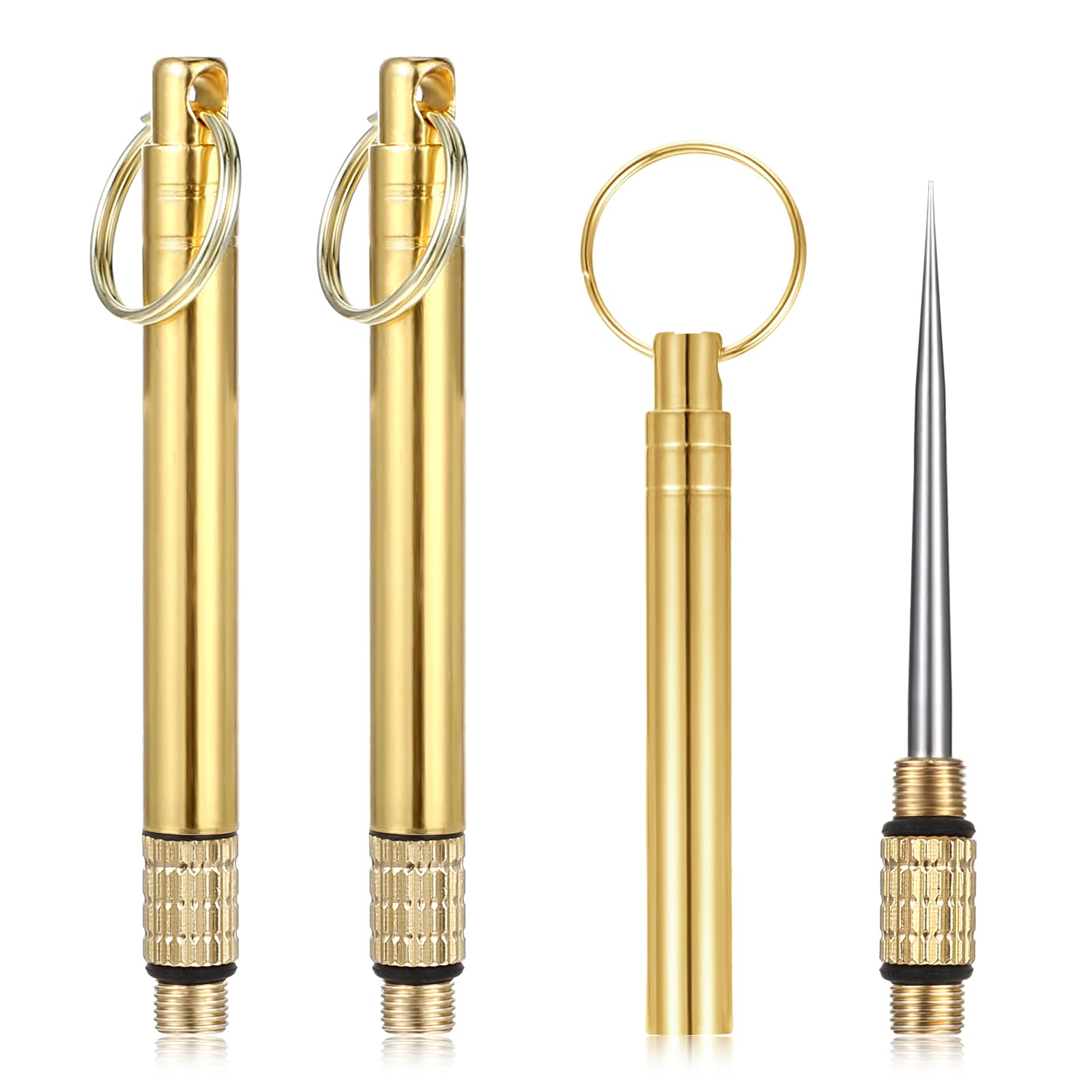 Amazon.com: Piriuuo 3 Pcs Titanium Toothpicks, Metal Toothpick Reusable ...