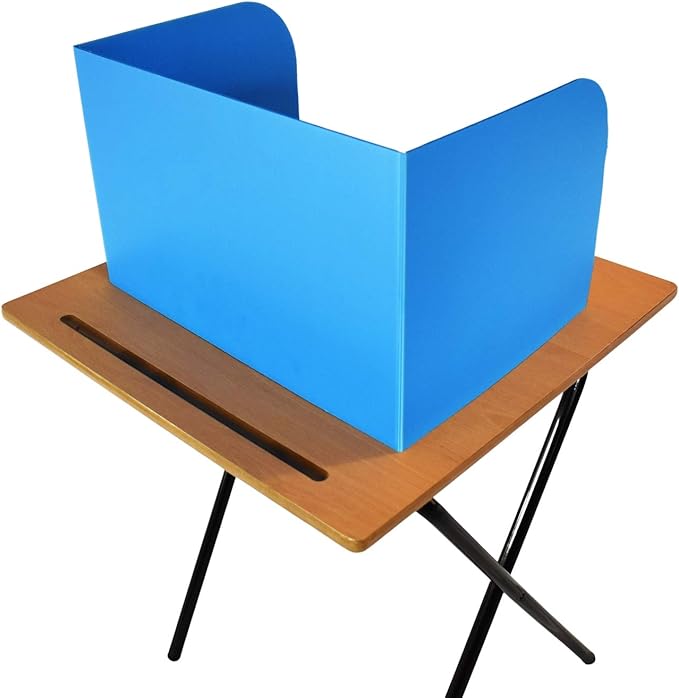 Pop Up Desk Partition Screen - helps concentration, encourages ...