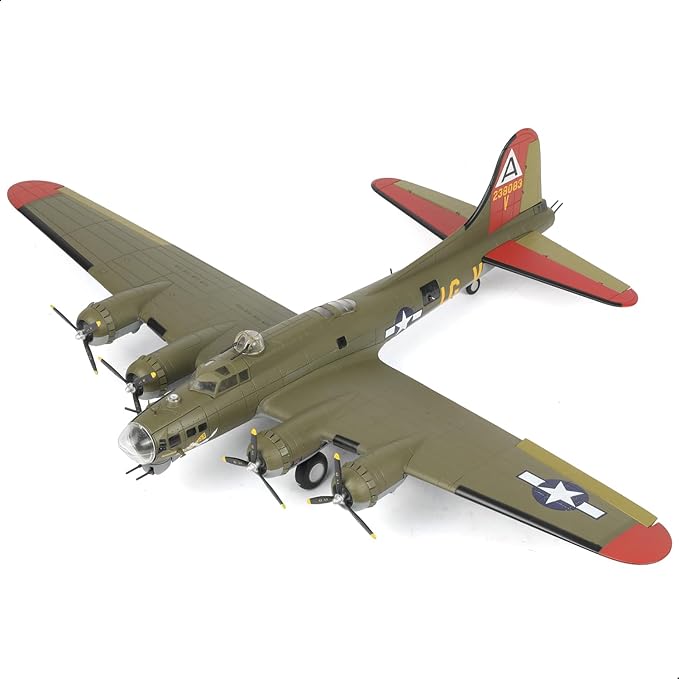 Amazon.com: SEBUNAS 1/72 Scale B-17 Flying Fortress Fighter Model Heavy ...