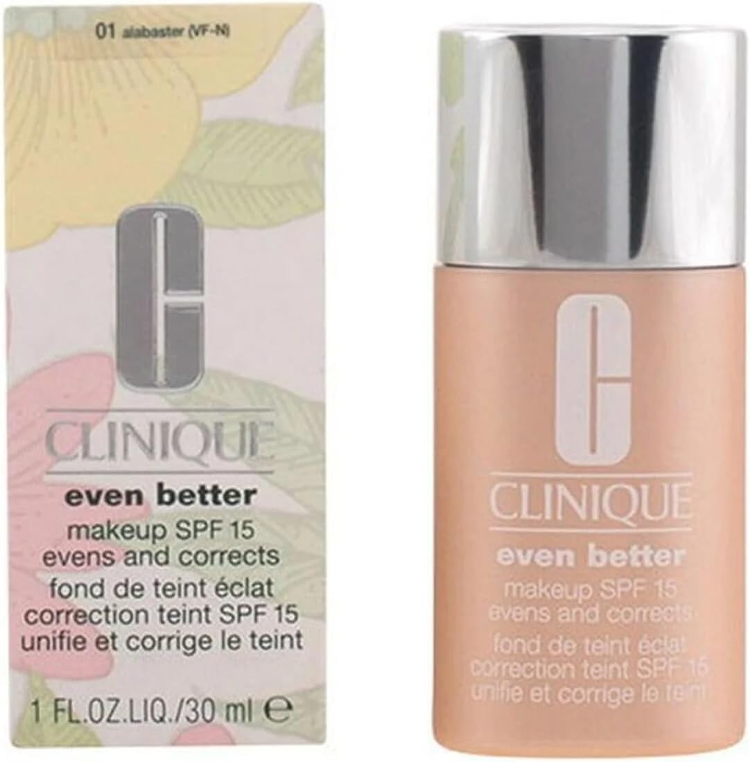 Clinique Even Better liquid Foundation SPF 15 01/CN10 Alabaster 30ml ...