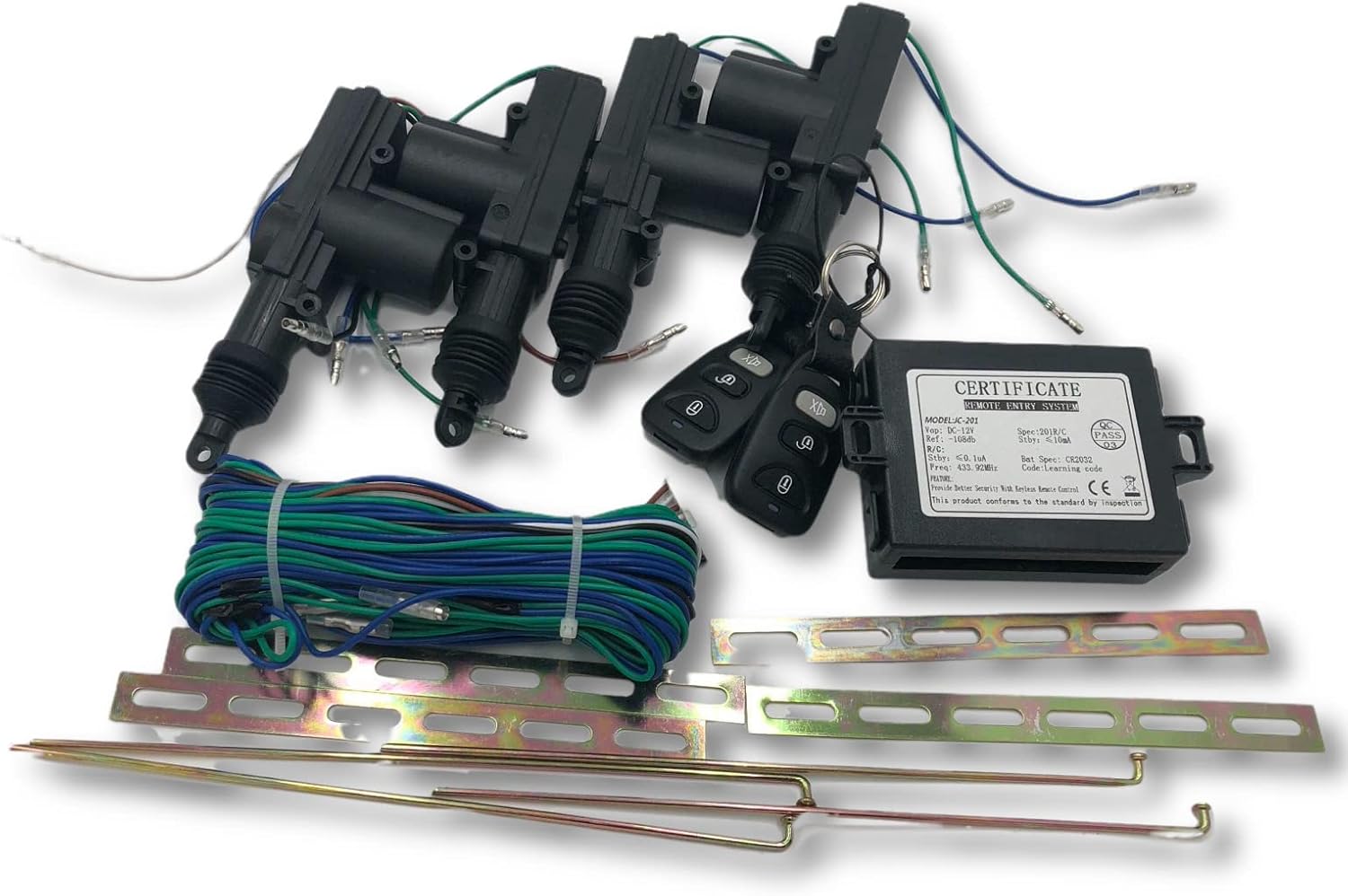 Amazon.com: Aiuphing Power Door Lock kit, Universal keyless Entry car ...