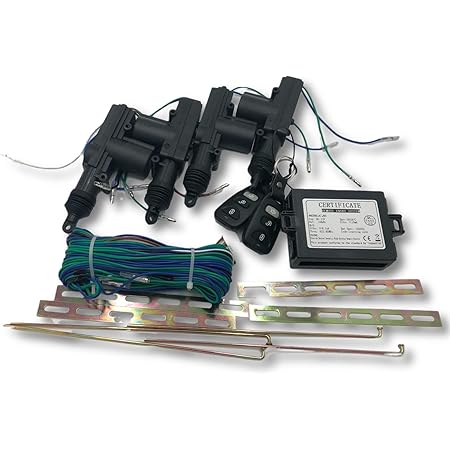 Amazon.com: Aiuphing Power Door Lock kit, Universal keyless Entry car ...
