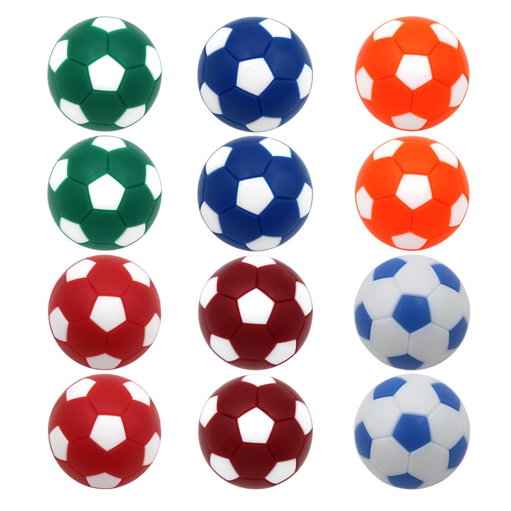 SuXHyez Mini Football Foosball Table Replacement Foosball Balls Six ...