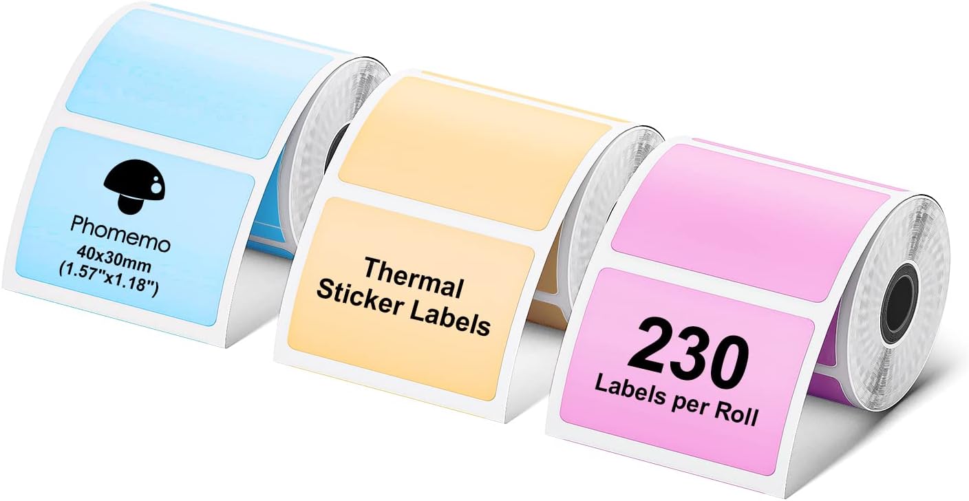 49x74mm Prepped Food Labels - Red Text Removable - Use by Food Labels ...