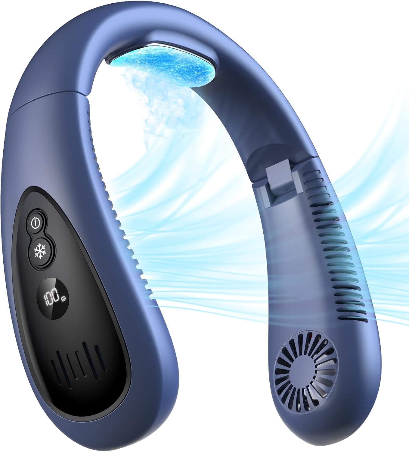Neck Air Conditioner, 5000mAh Portable Neck Fan with Semiconductor ...
