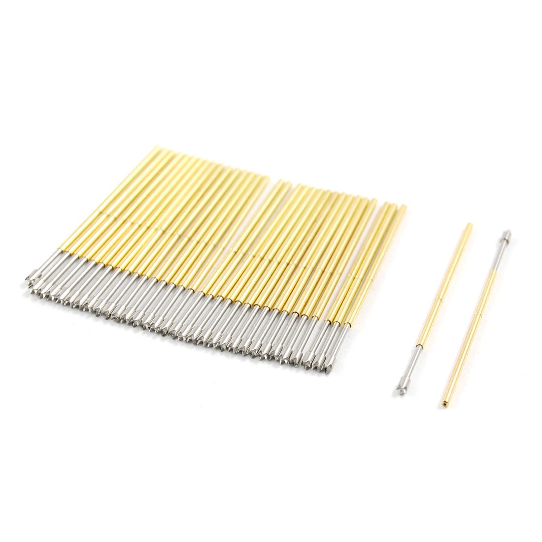 Uxcell PL75-Q2 1.2mm 4-Point Crown Tip Diameter Spring Test Probes Pins ...