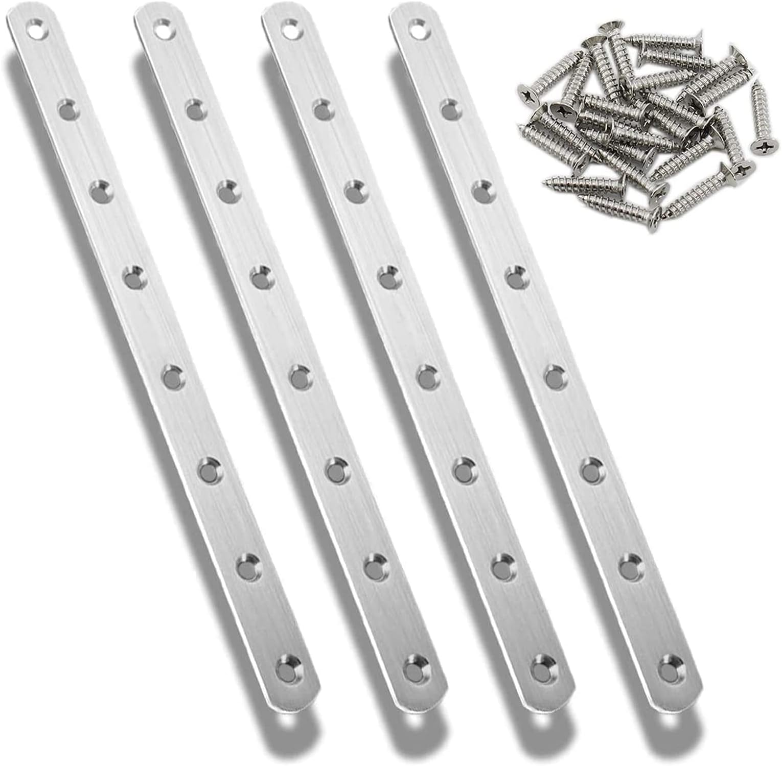 MWOOT 8 pièces Pattes D'assemblage en Inox Sont,Supports de Fixation ...