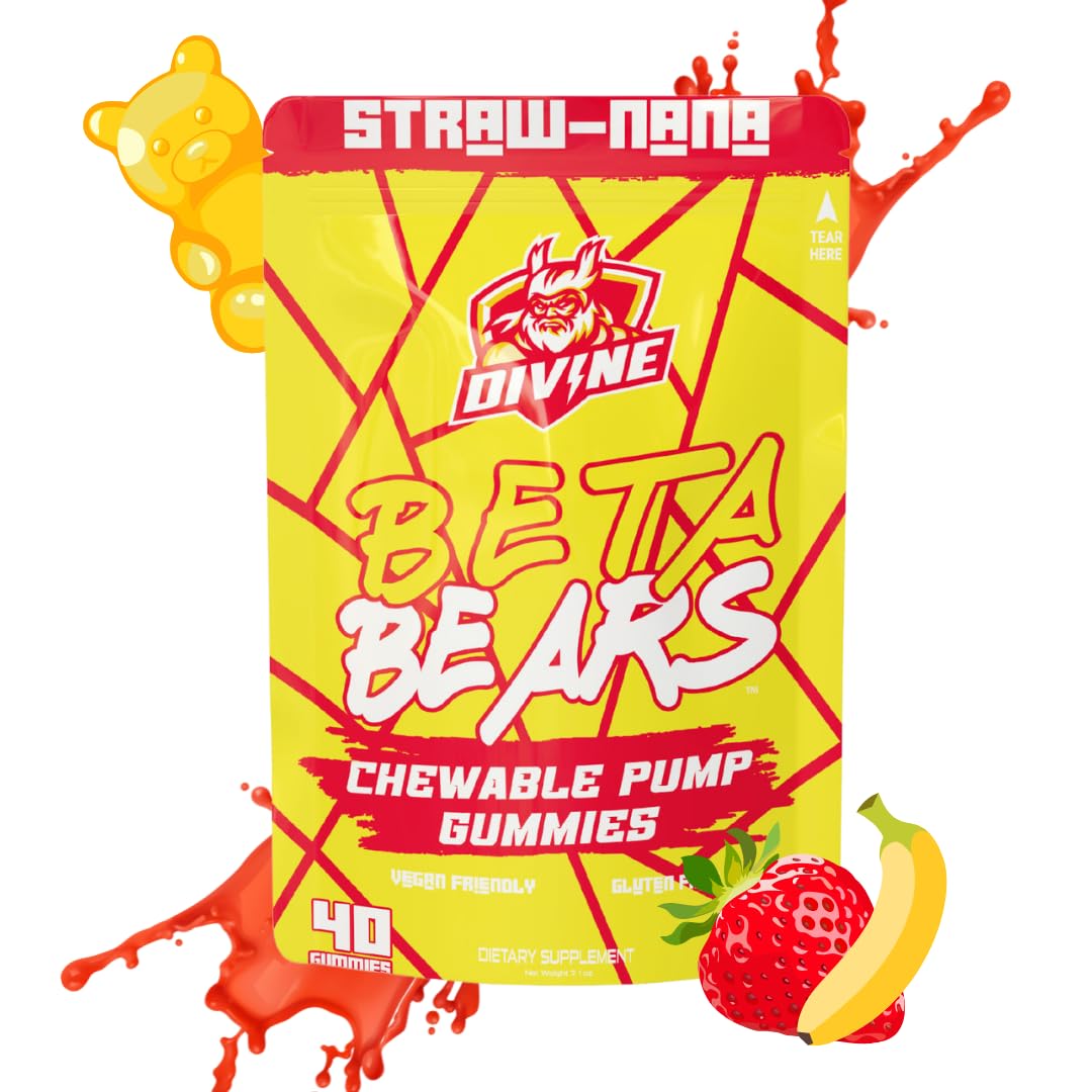 Amazon.com: Beta Bears - The Best Tasting Pump Gummy for Men & Women ...
