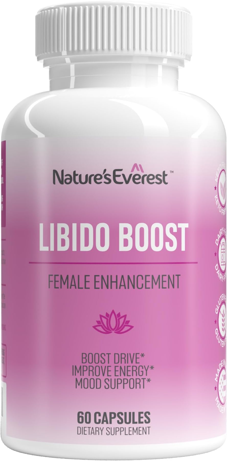 Amazon.com: Nature's Everest Premium Libido Booster for Women - Powerful 14X Blend with ...