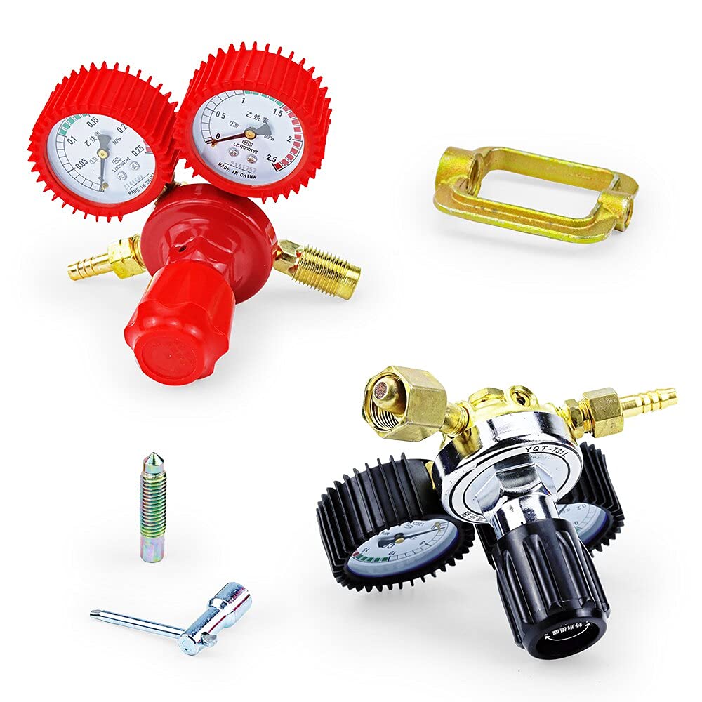 Buy Oxygen/Propane/Acetylene/Nitrogen Pressure Regulator Mig Flow Meter ...