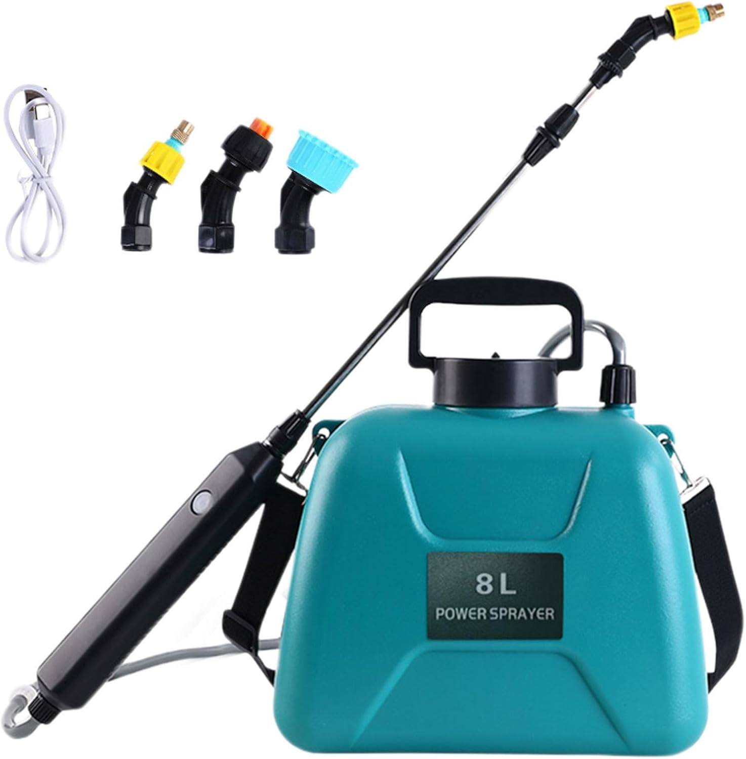 Amazon.co.jp: Electric Sprayer, 8L Battery Operated Sprayer, Powerful ...