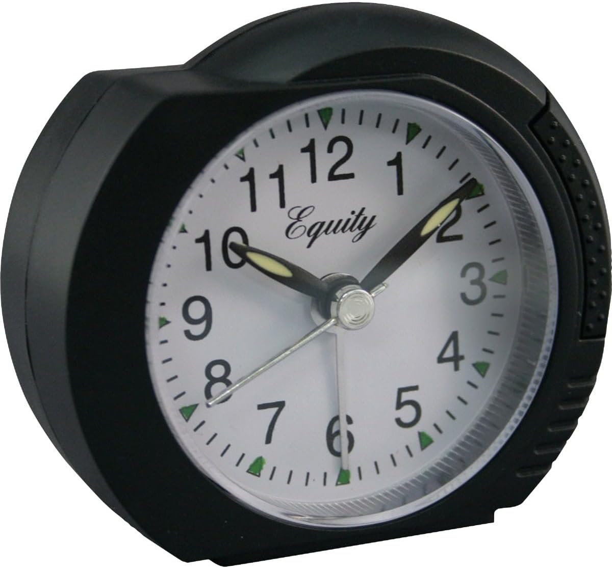 Amazon.com: Equity 27001 Black Quartz Analog Alarm Clock with Ascending ...