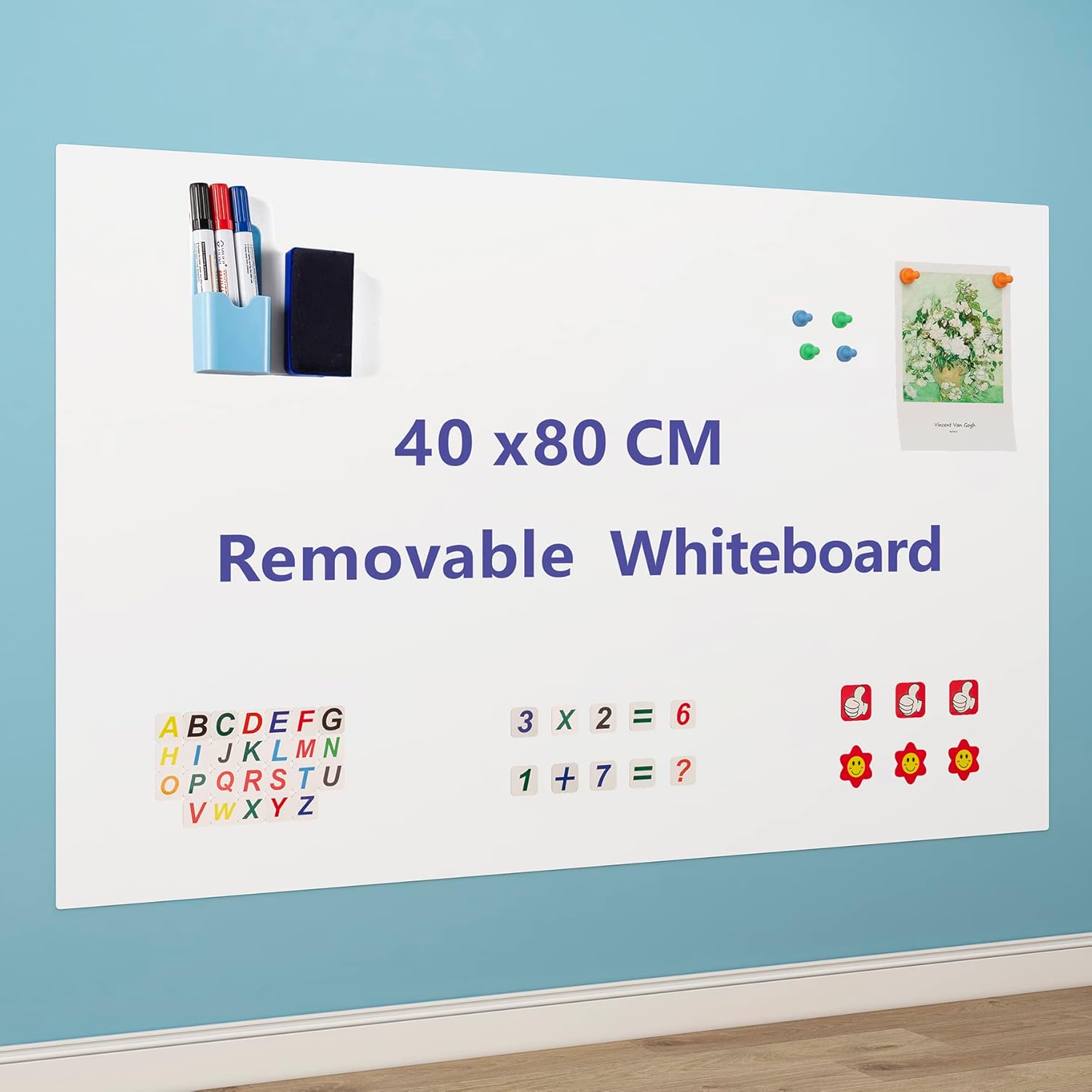 Tableau Blanc Effacable Magnetique Mobile,Kits Panneau Magnetique ...