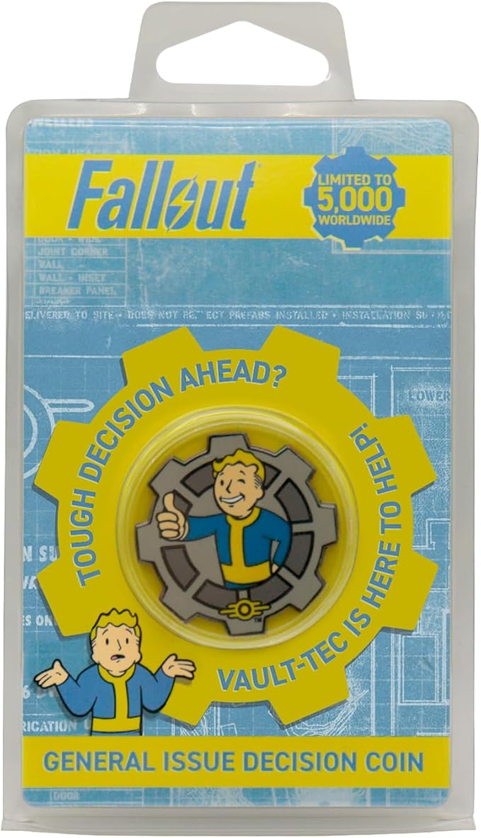 Amazon.com: Fallout Limited Edition Flip Coin : Toys & Games