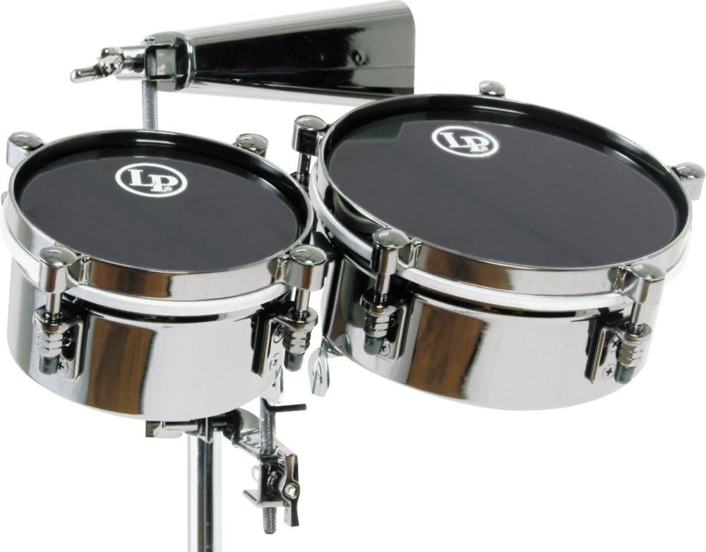 Amazon.com: Latin Percussion John Dolmayan Mini Timbales with Cowbell ...