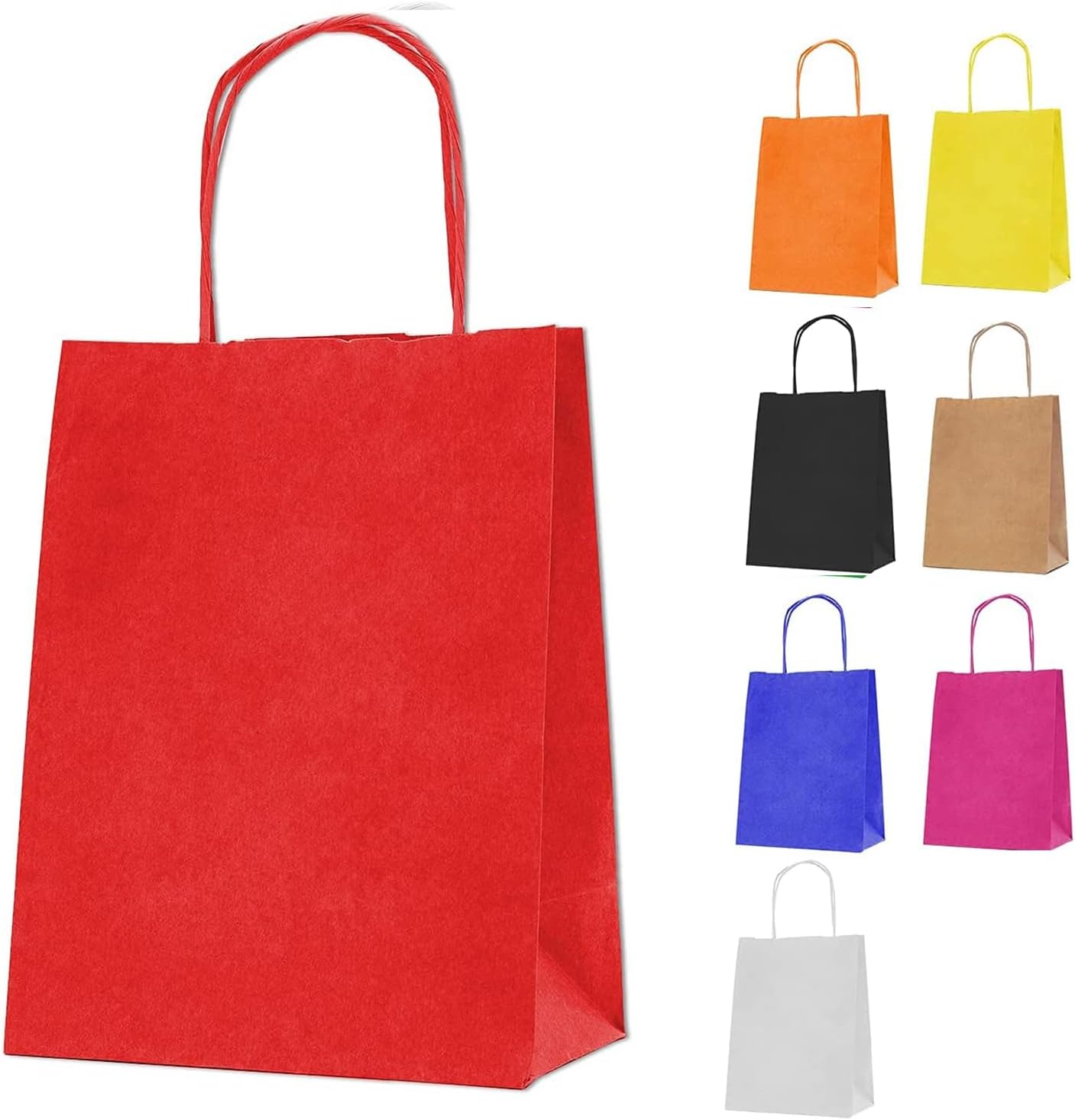 NationwidePaper 25 Small Red Paper Bags, Party Bags, Gift bag DIY and ...
