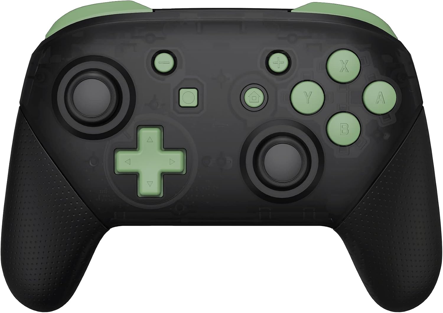 Amazon.com: eXtremeRate Matcha Green Repair ABXY D-pad ZR ZL L R Keys ...