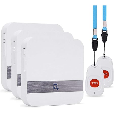 Amazon.com: Caregiver Pager Wireless Life Alert Systems for Seniors ...