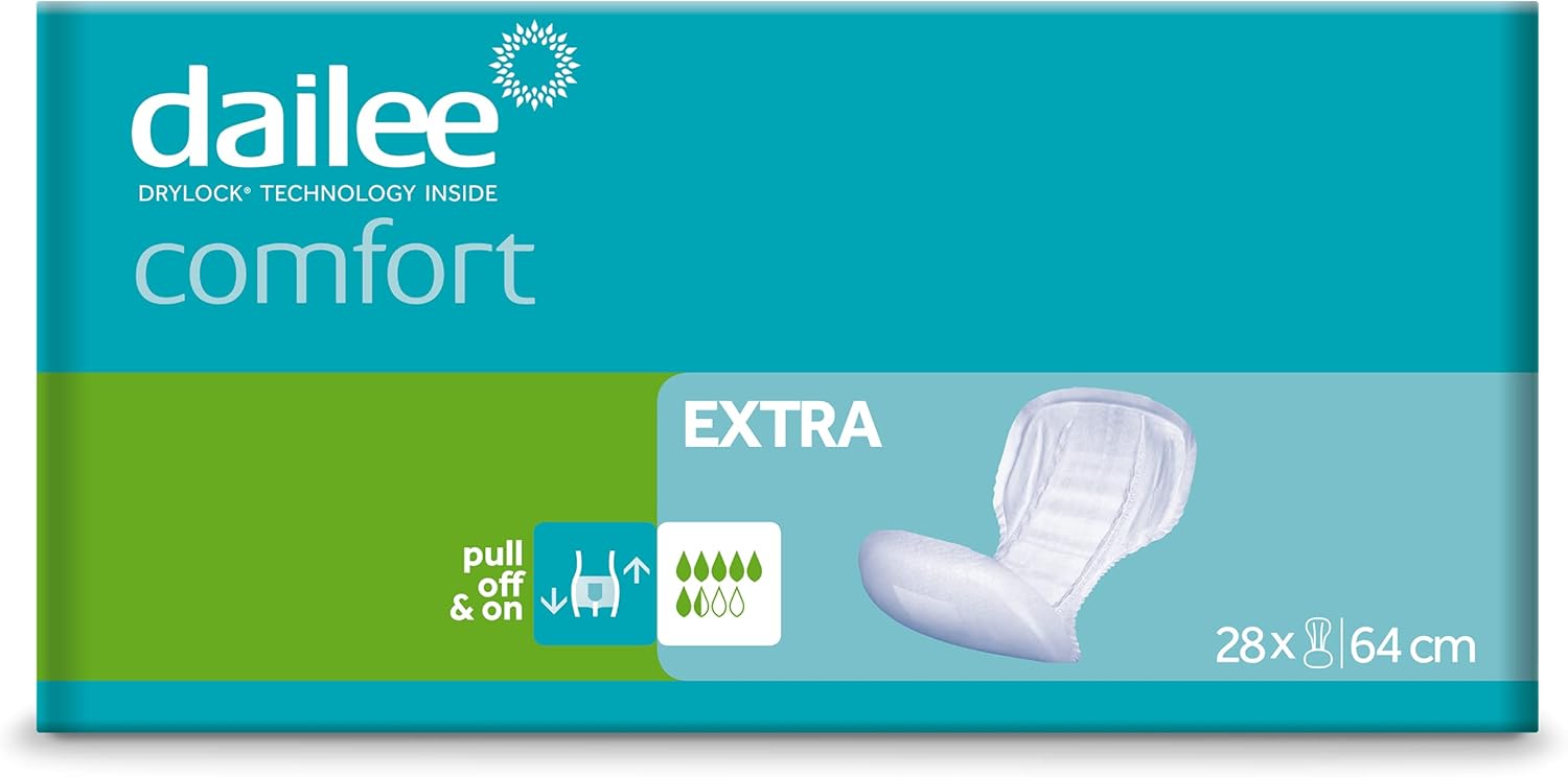 Dailee Comfort Extra - 28x Pannoloni per Adulti, Pannoloni Sagomati per ...