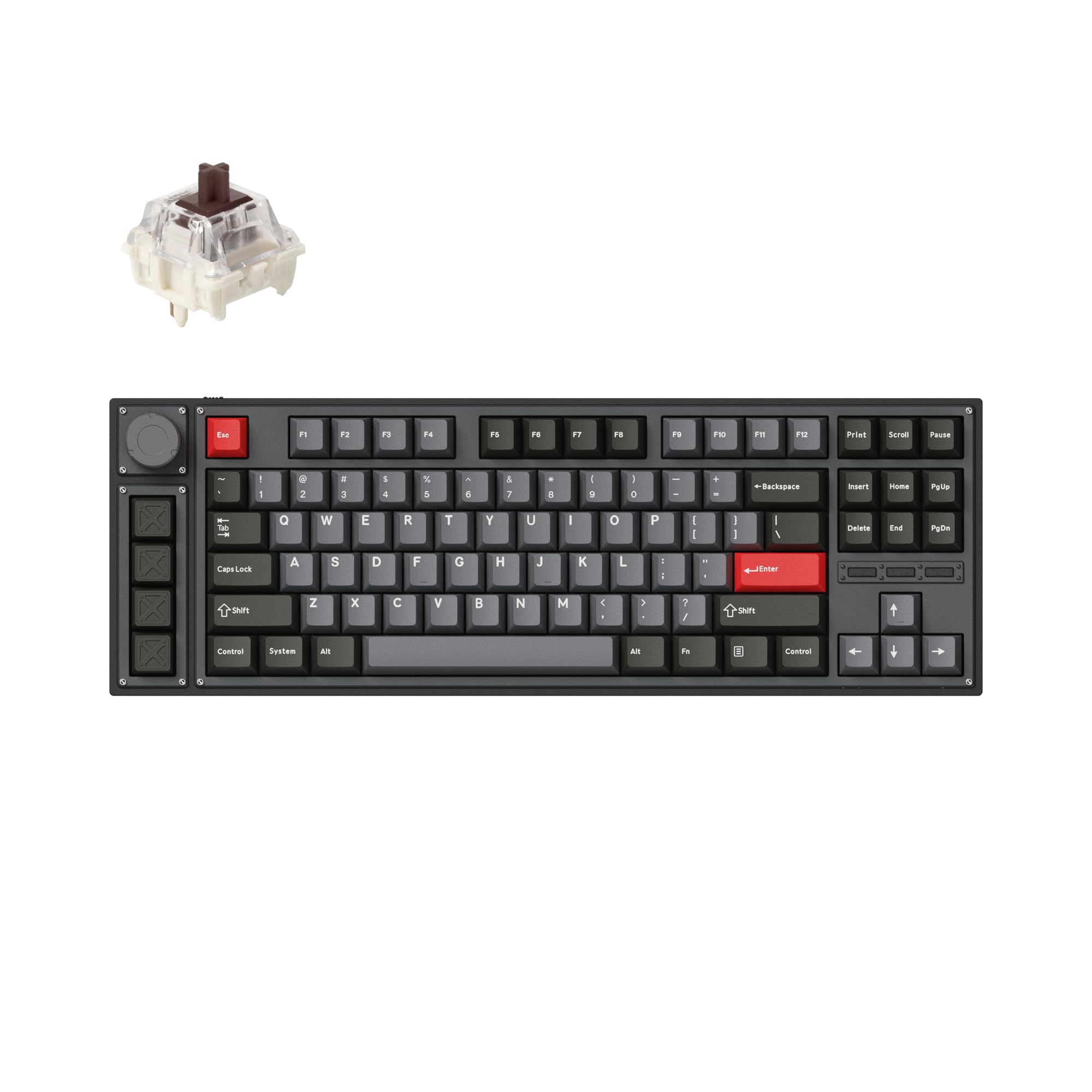 Buy LEMOKEY L3 TKL Layout Wireless QMK/Launcher Full-Metal Hot ...