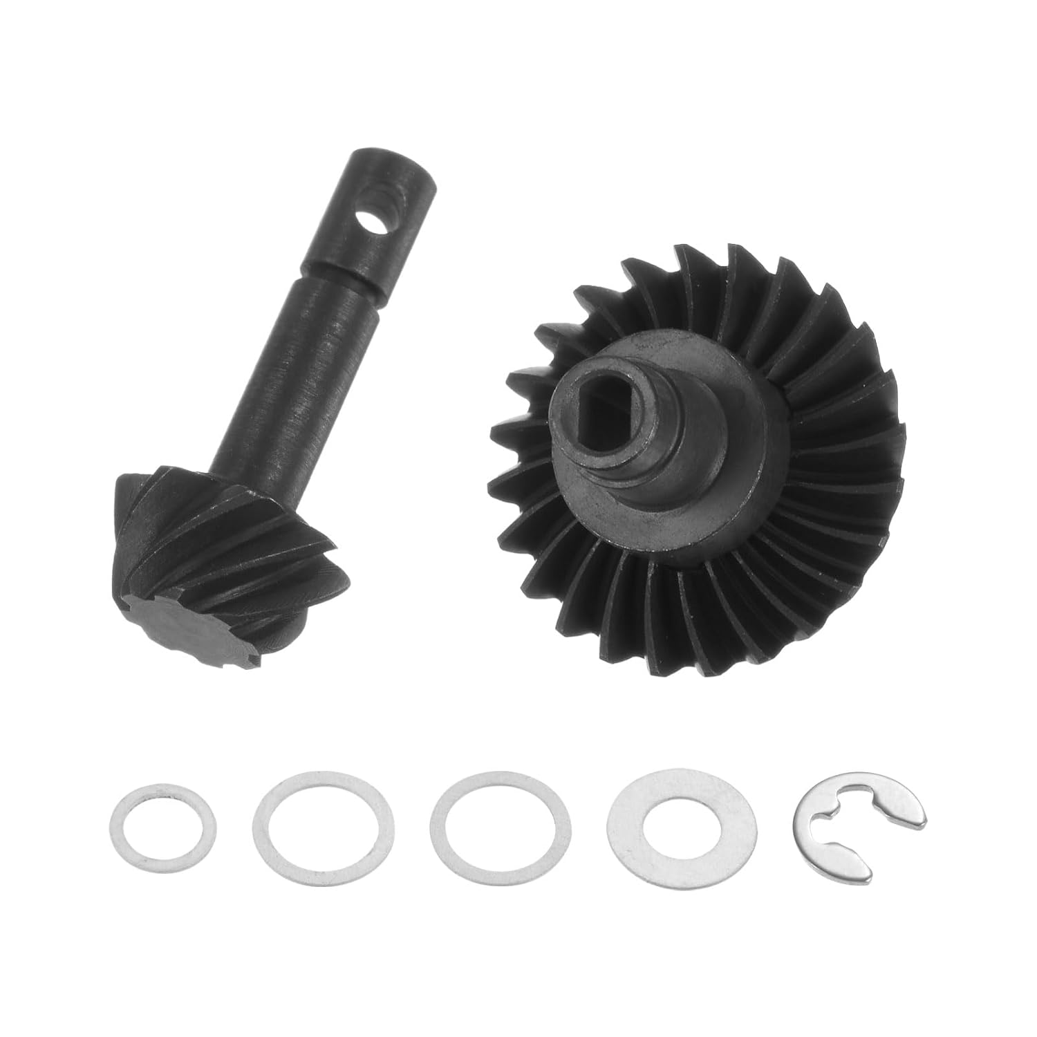 Amazon.com: uxcell Steel Diff Gear Steel, 24T 8T Helical Gear RC Car, 1 ...