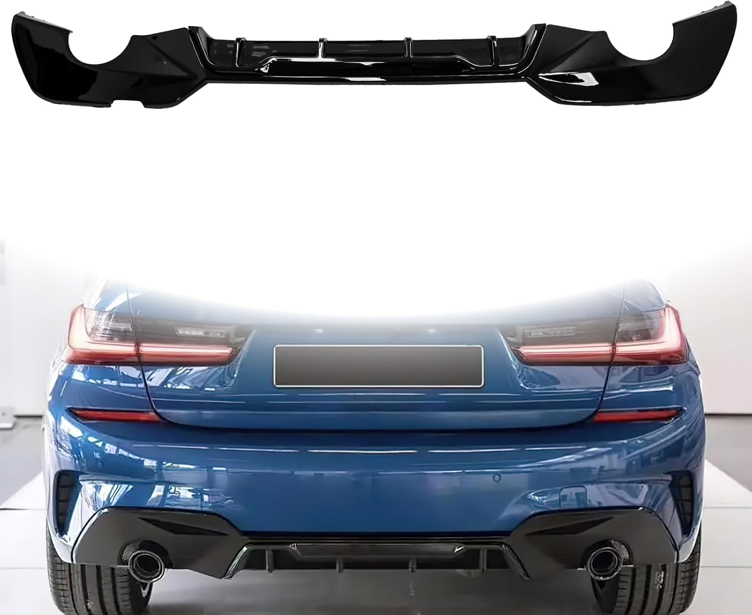 Amazon.com: KETAI Rear Diffuser Compatible with 2019 - Present BMW 3 ...