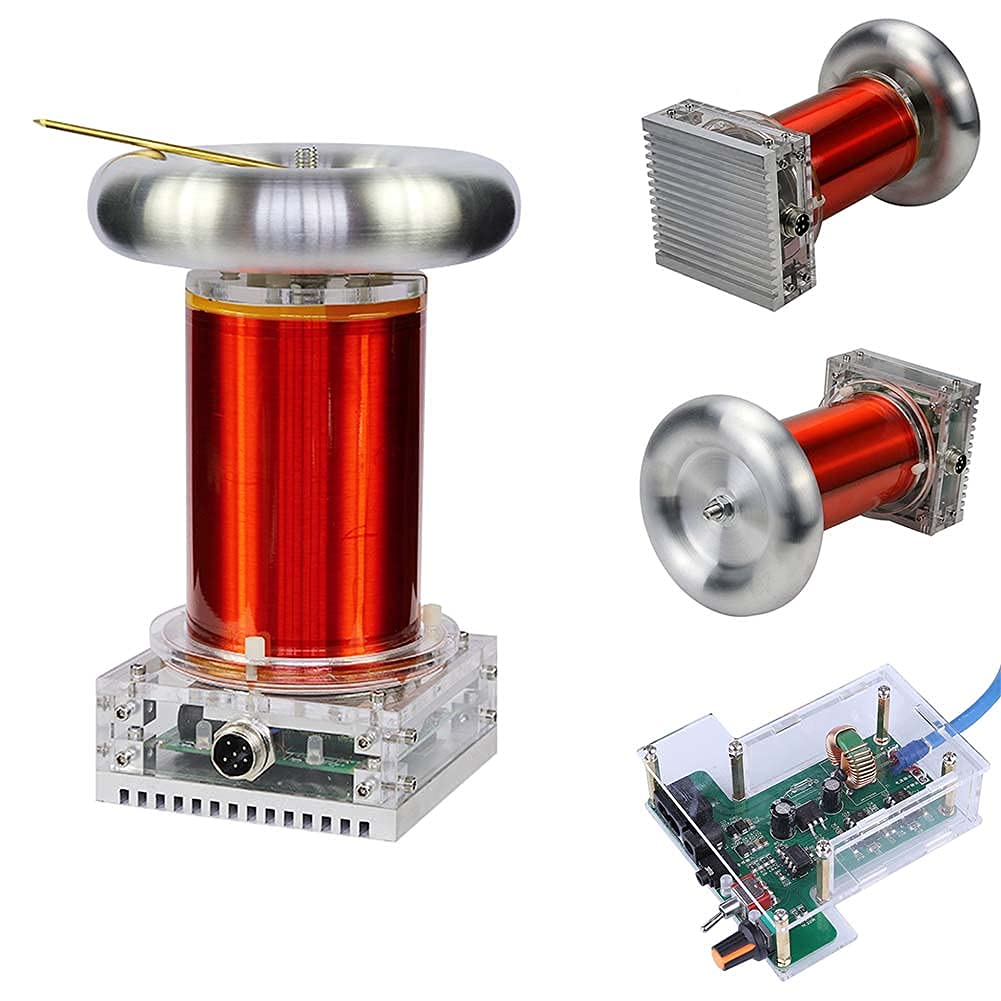 Buy Spark Gap Tesla Coil Scientific Toys Soldering Diy Kit Music Tesla ...