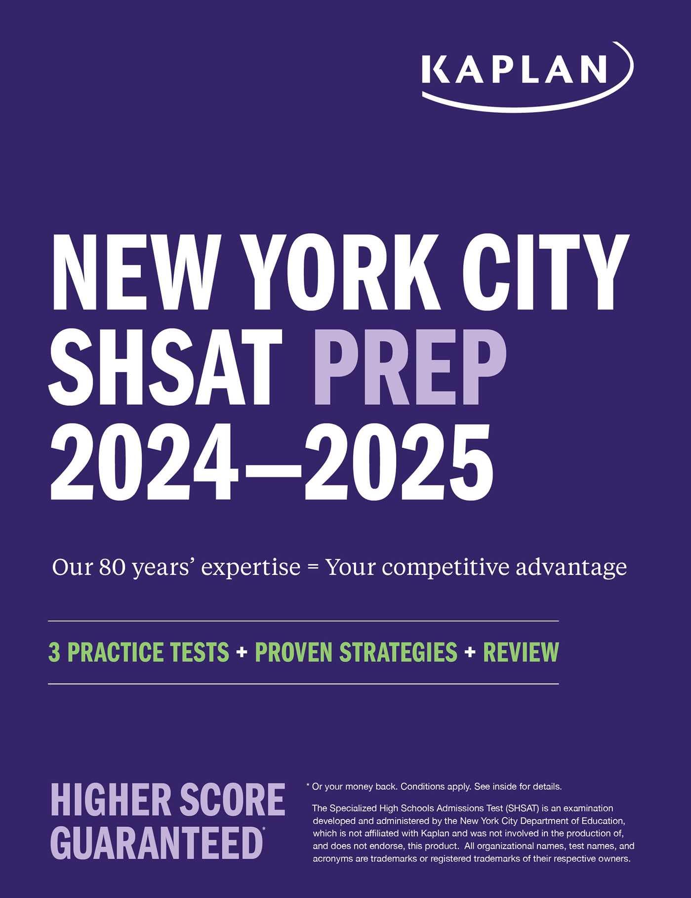 New York City SHSAT Prep 2024-2025: 3 Practice Tests + Proven ...