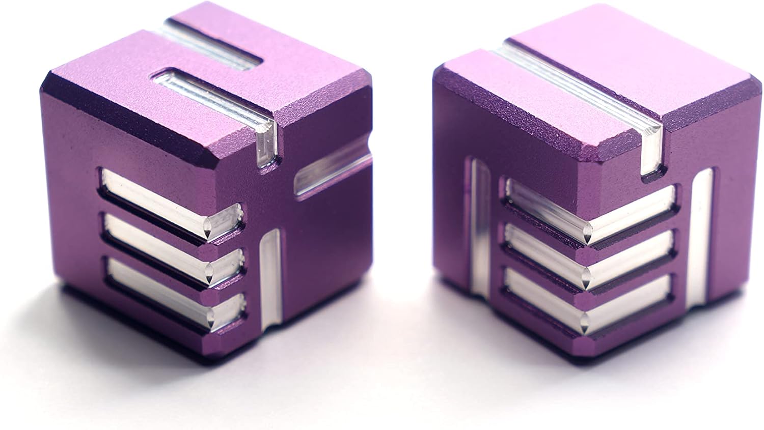 Amazon.com: AKO DICE I - Purple - Custom Metal dice Version 1 by AKO ...