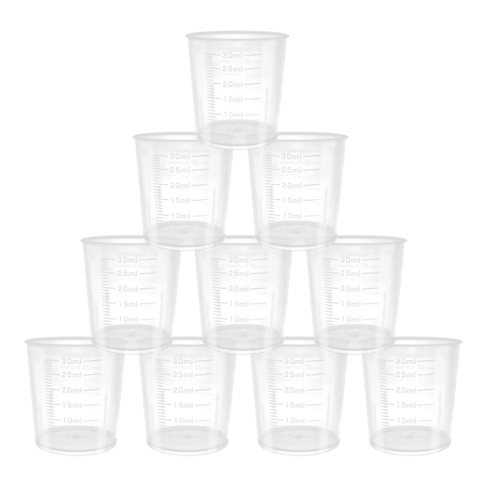 30ml Measuring Cups, Medicine Graduated Jug Transparent Kitchen Measure ...