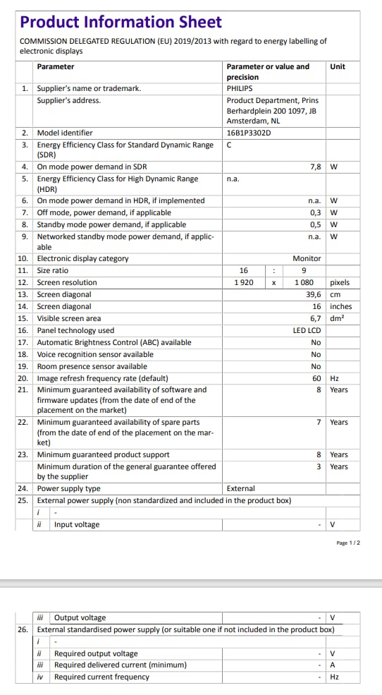 Mobile Pixels Duex Pro 12.5" Full HD IPS USB A/Type-C Portable Dual ...